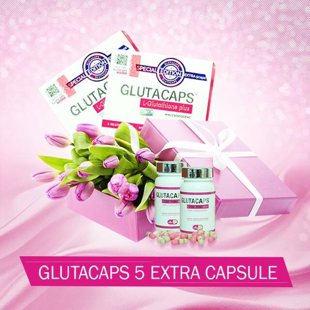 CHANTEKGOJES : GLUTACAPS SPECIAL EDITION : MENCERAHKAN KULIT SELURUH BADAN