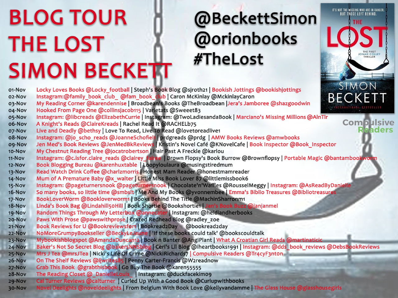 So many books, so little time: The Lost by Simon Beckett blog tour