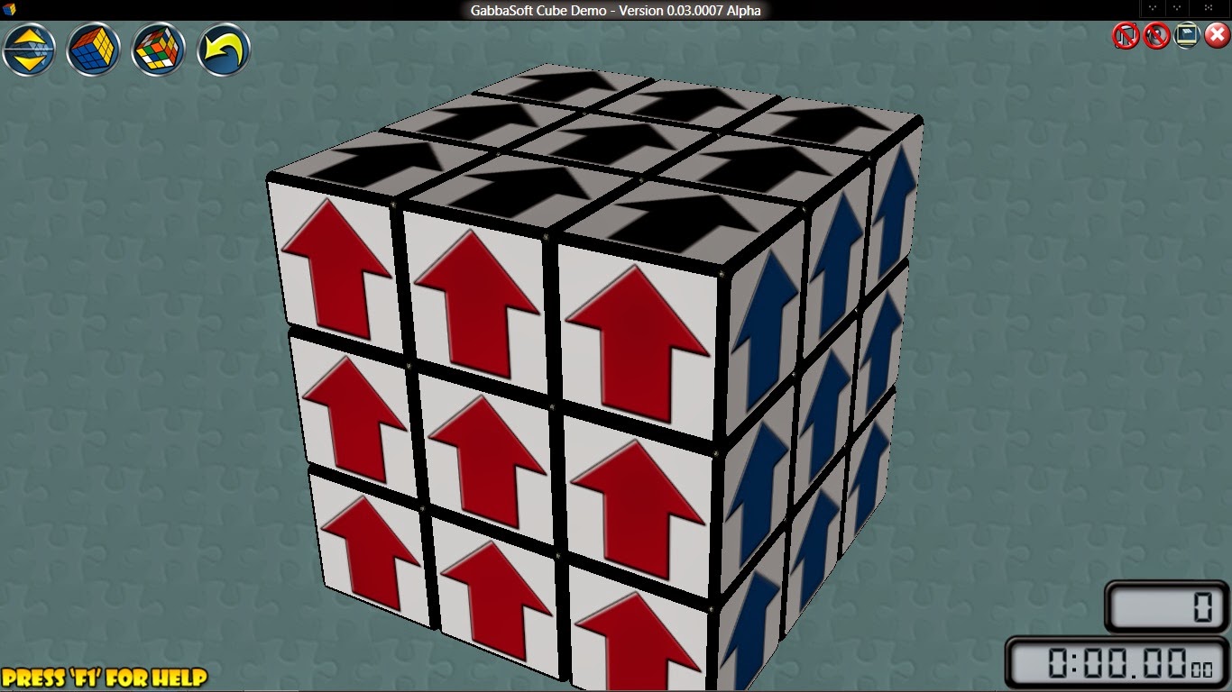 Game: [Game] - Rubik giả lập - GabbaSoft Cube