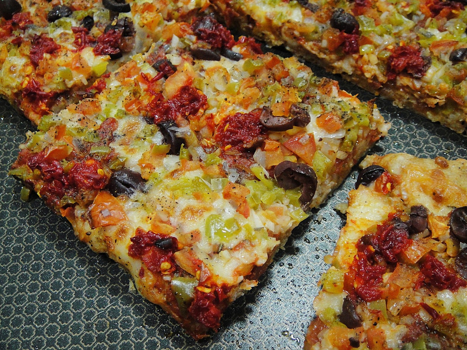 Maryam's Culinary Wonders: 988. Overnight Slab Pizza