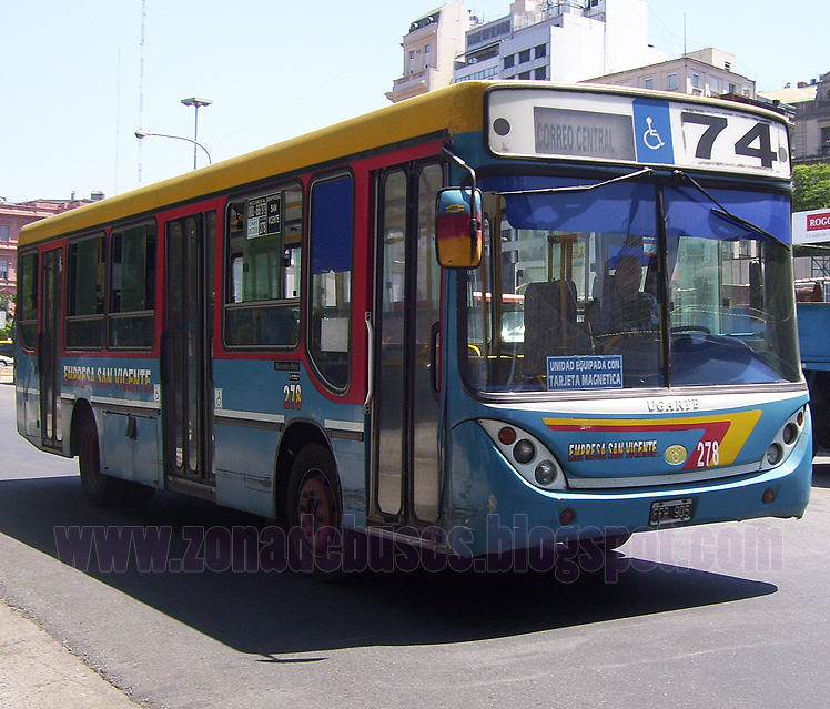 Colectibus - Zona de Buses: LINEA 74