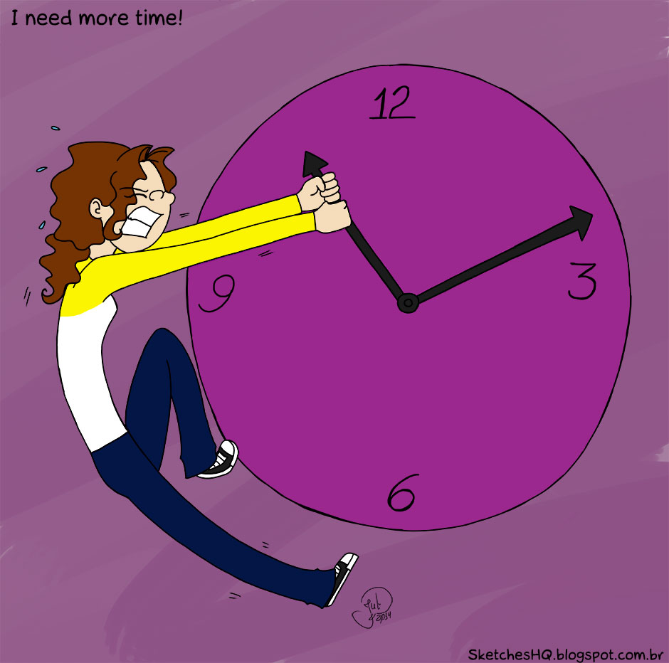 Comics: I need more time!