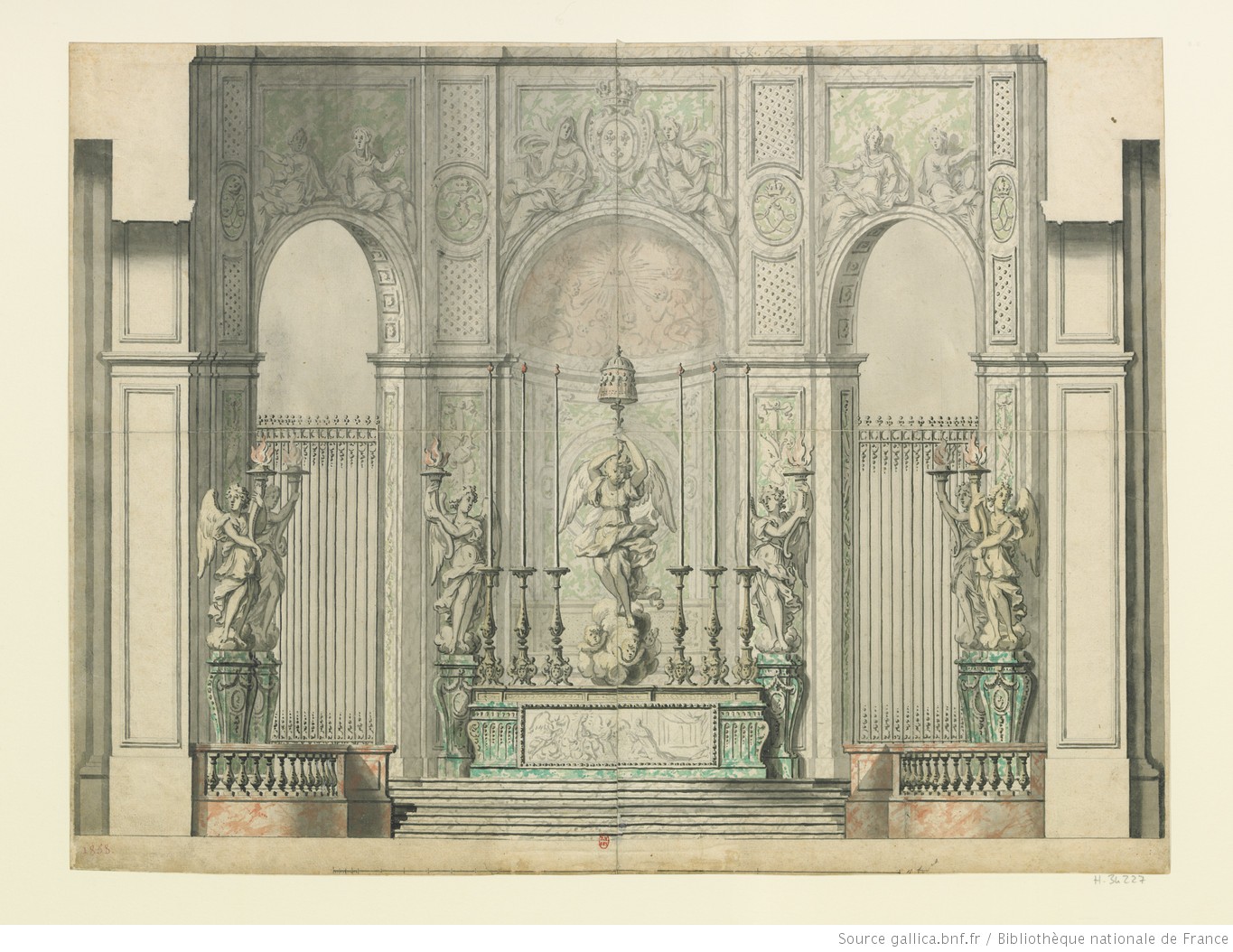Early Eighteenth Century Designs for the Interior of Notre Dame ...