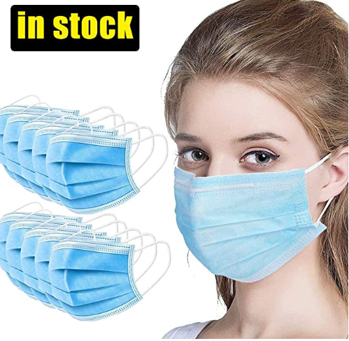 Disposable Filter Mask 3 Ply Earloop 100 Pcs - Facemask
