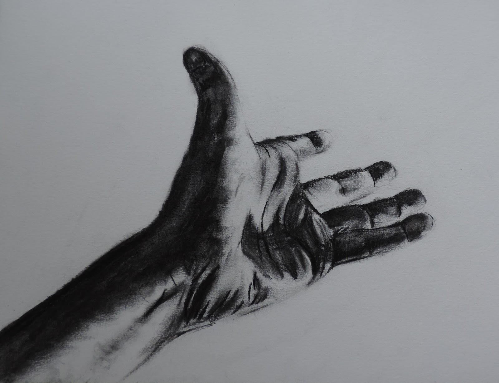 Mes dessins: Une main tendue