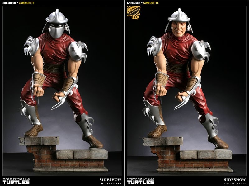 Sideshow Shredder Comiquette Full Reveal