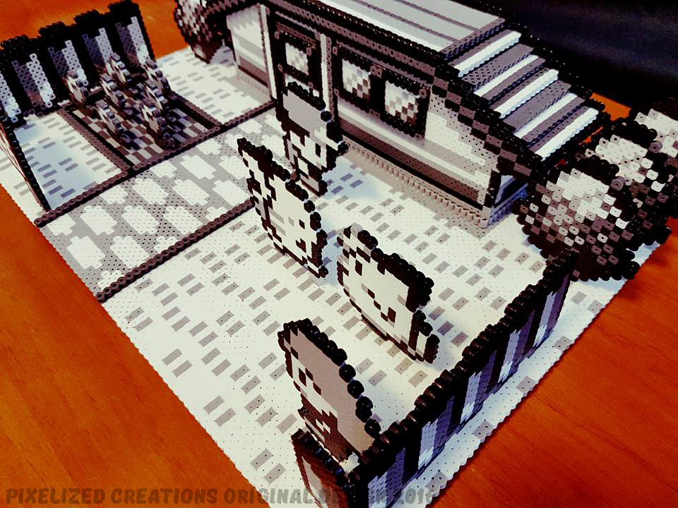 The Girl Gamer: 8-Bit Art: 3D Pokemon House Project