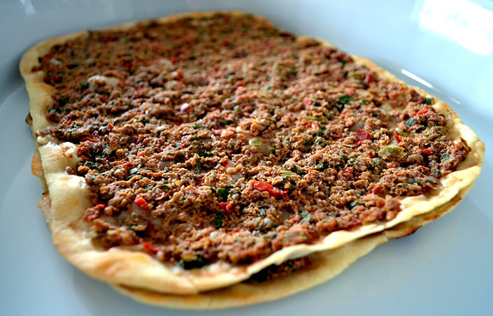 Delicious Lahembajin: The Irresistible Lebanese Meat Pizza | LEBANESE ...