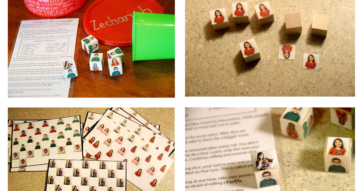 My Cup Overflows: DIY Classroom Farkle Game