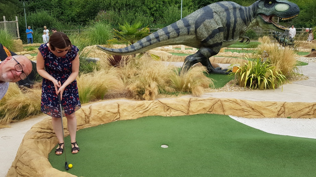 The Ham and Egger Files: Tee-Rex Adventure Golf at Cardiff Golf Centre