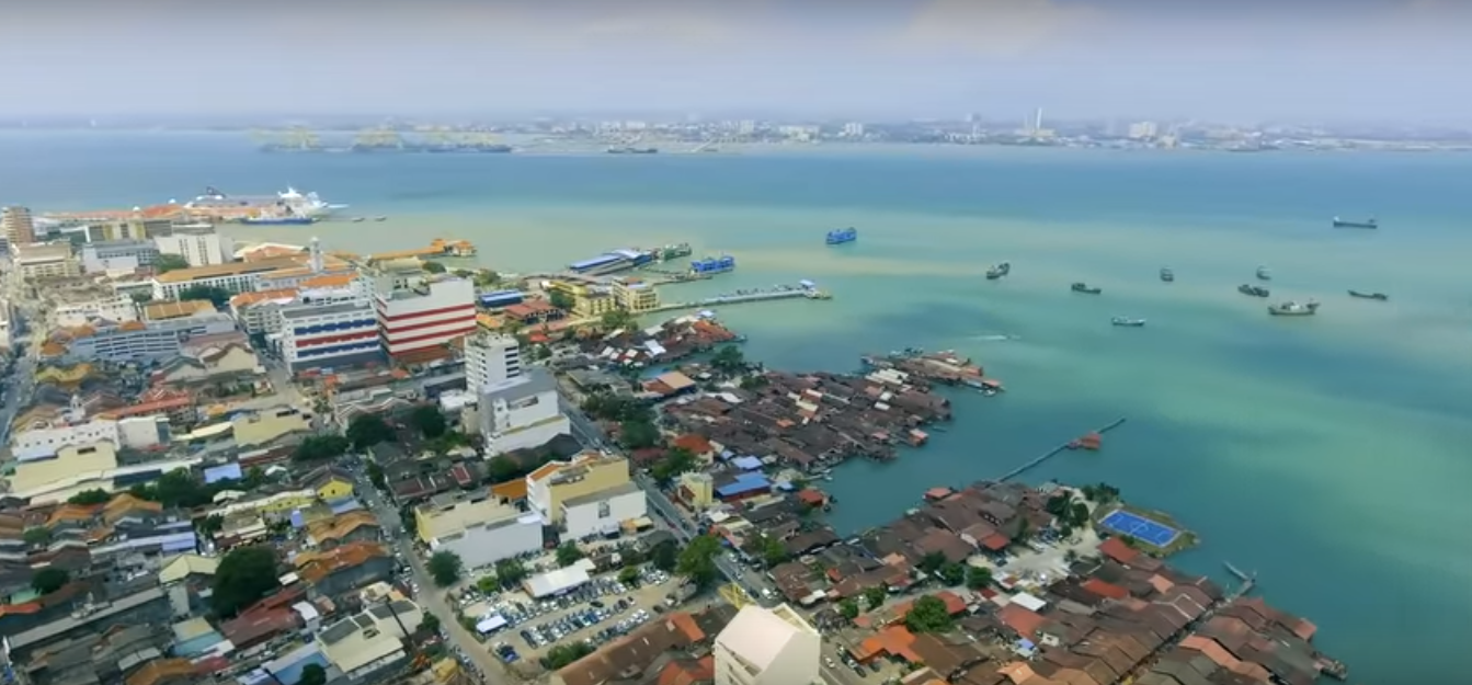 david 3816: The Weld Quay Clan Jetties Waterfront Settlement - Chew Jetty