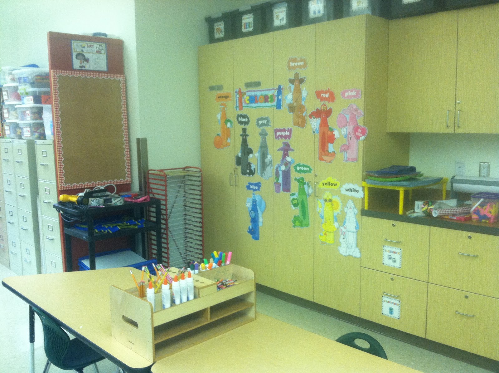 Kindergarten Kiosk: My New Classroom
