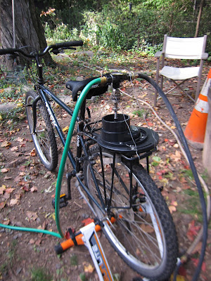 commmunity gardening: Bicycle Powered Water Pump for Rainwater ...