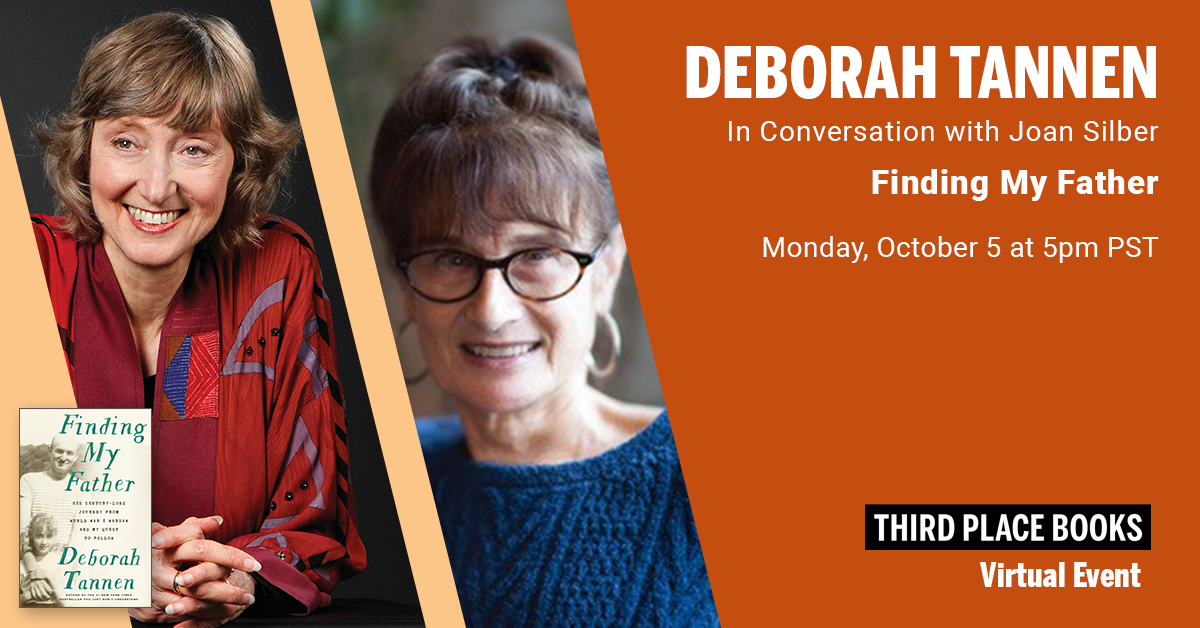 Shoreline Area News: Third Place Books presents Deborah Tannen, in ...