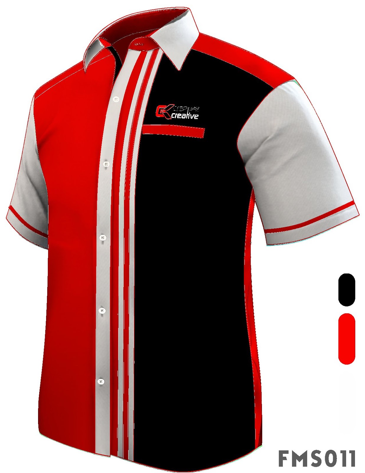 Uniforms Template reka bentuk baju korporat - Prints for T Shirts