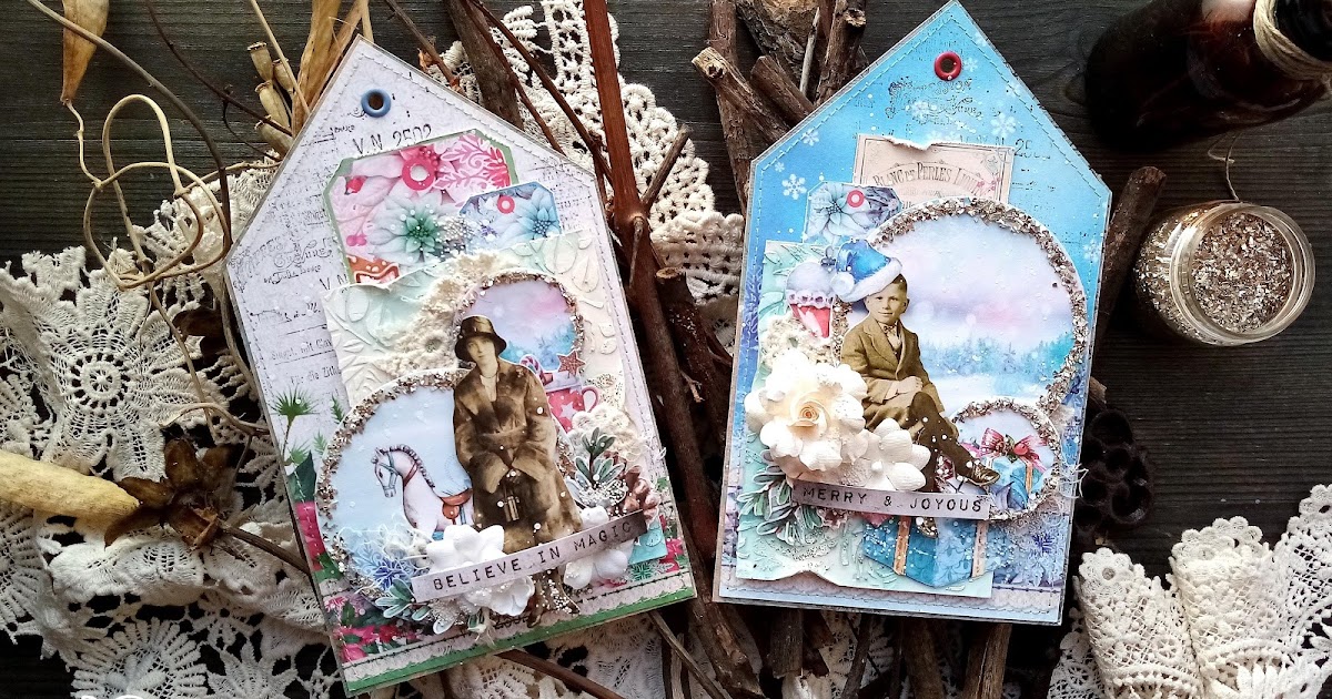 Świąteczne zawieszki / Christmas tags - VIDEO TUTORIAL | Lemoncraft