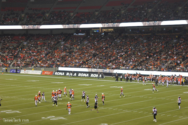 Living Vancouver Canada: BC Lions at the New BC Place