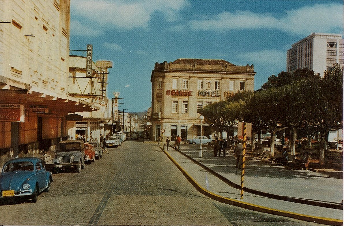 ITAJUBÁ, PRAÇA CENTRAL, 1965
