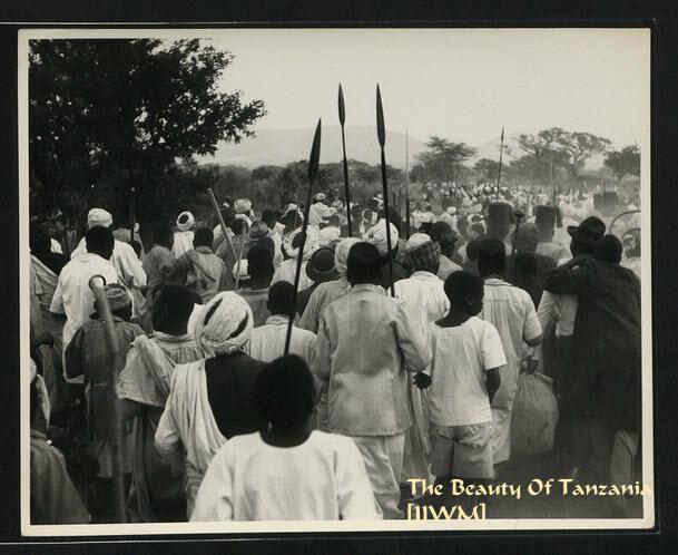 THE BEAUTY OF TANZANIA: CHIEF MKWAWA SKULL RETURN JUNE 1954