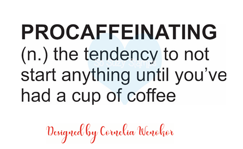 Procaffeinating with So Suzy Stamps