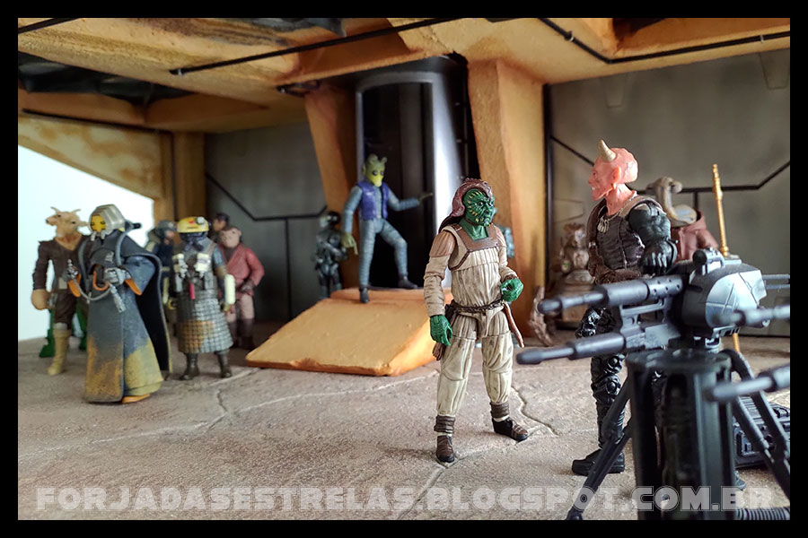 Forja das Estrelas: Star Wars Diorama - Partisan's the Gut