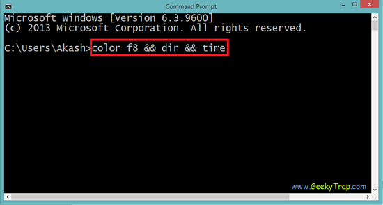 How To Use Multiple Commands In CMD GeekyTrap how-to-use-multiple-commands-in-cmd-geekytrap