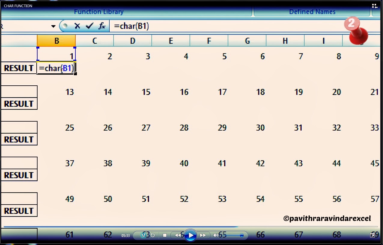 How To Get Characters With Excel Char Function Howto Excel