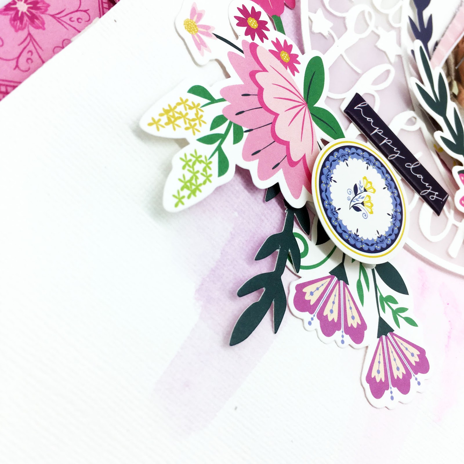 Wei Wei's Crafting Garden: Light up scrapbooking layout using ...