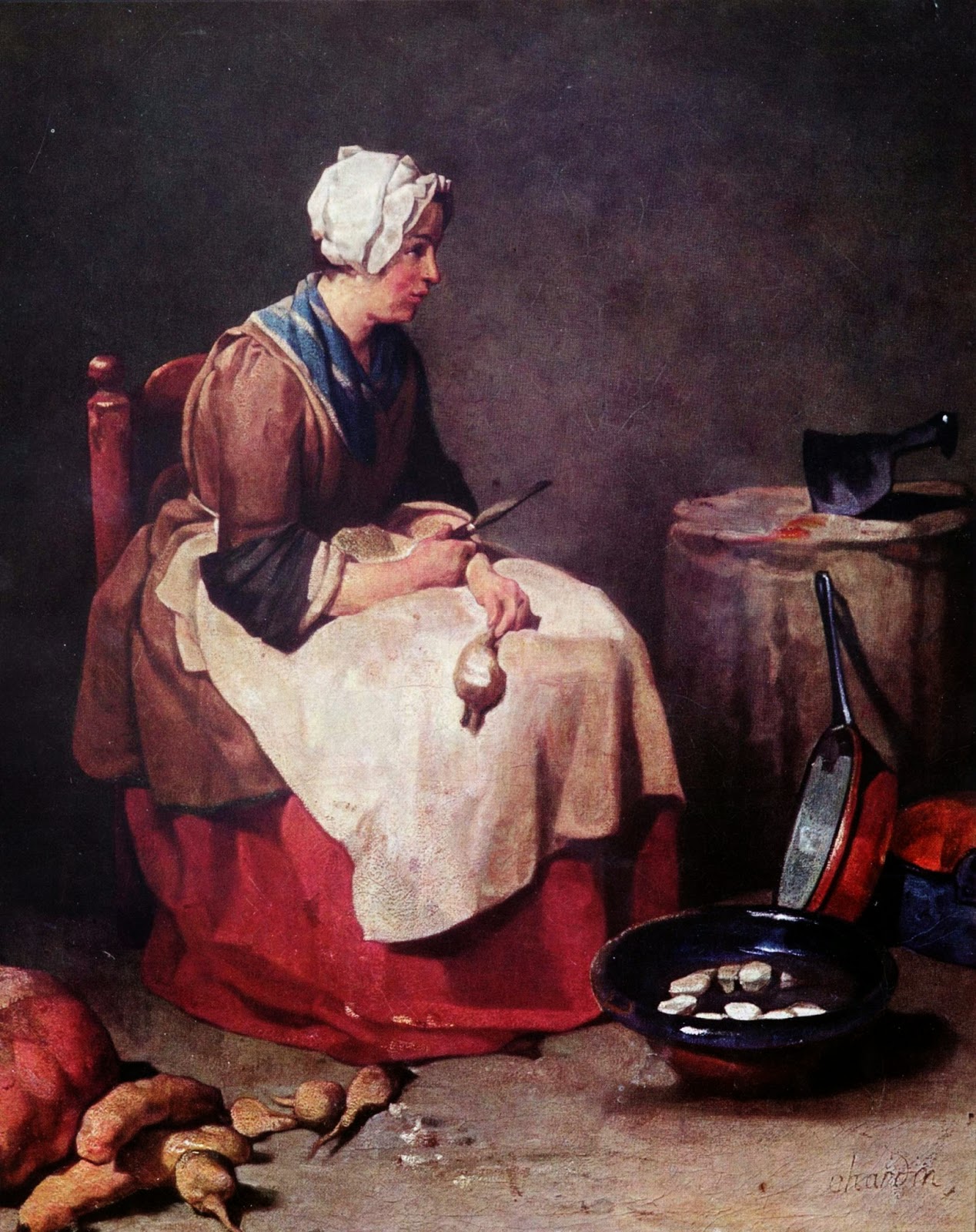 Flintlock and laces: Jean-Baptiste Siméon Chardin