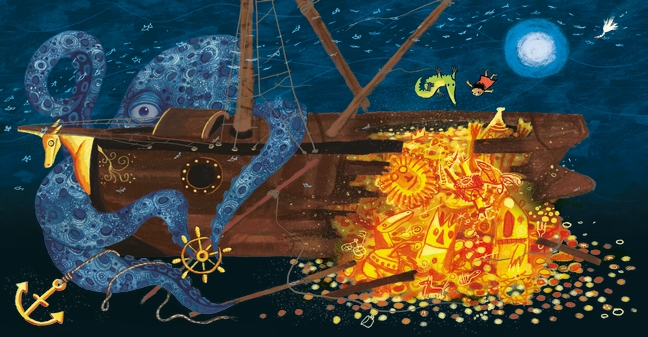 Picture Book Party: Picture book of the month: How to Find Gold by Viviane Schwarz