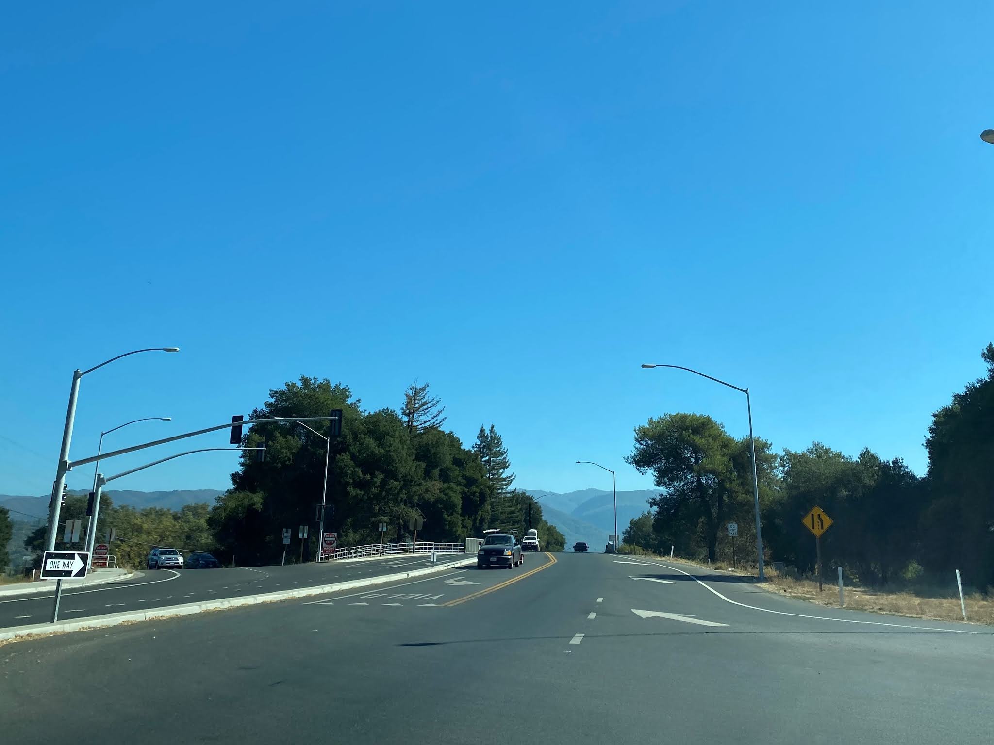 California State Route 222; the unsigned State Highway connecting ...