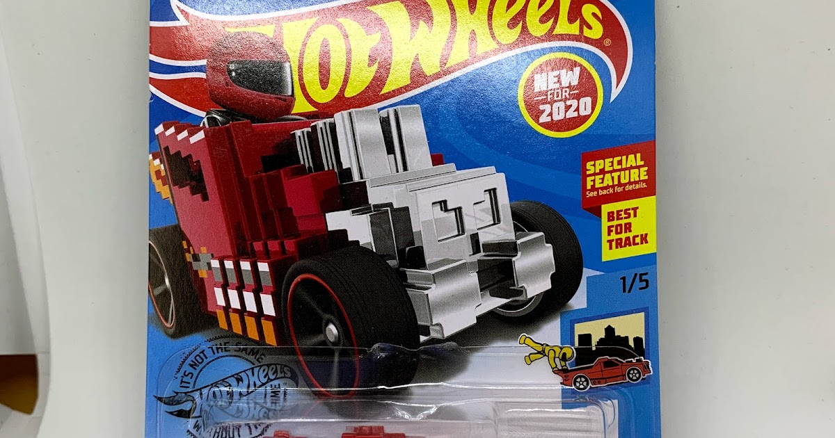JULIAN'S HOT WHEELS BLOG: Pixel Shaker (New for 2020! - HW Ride-Ons)