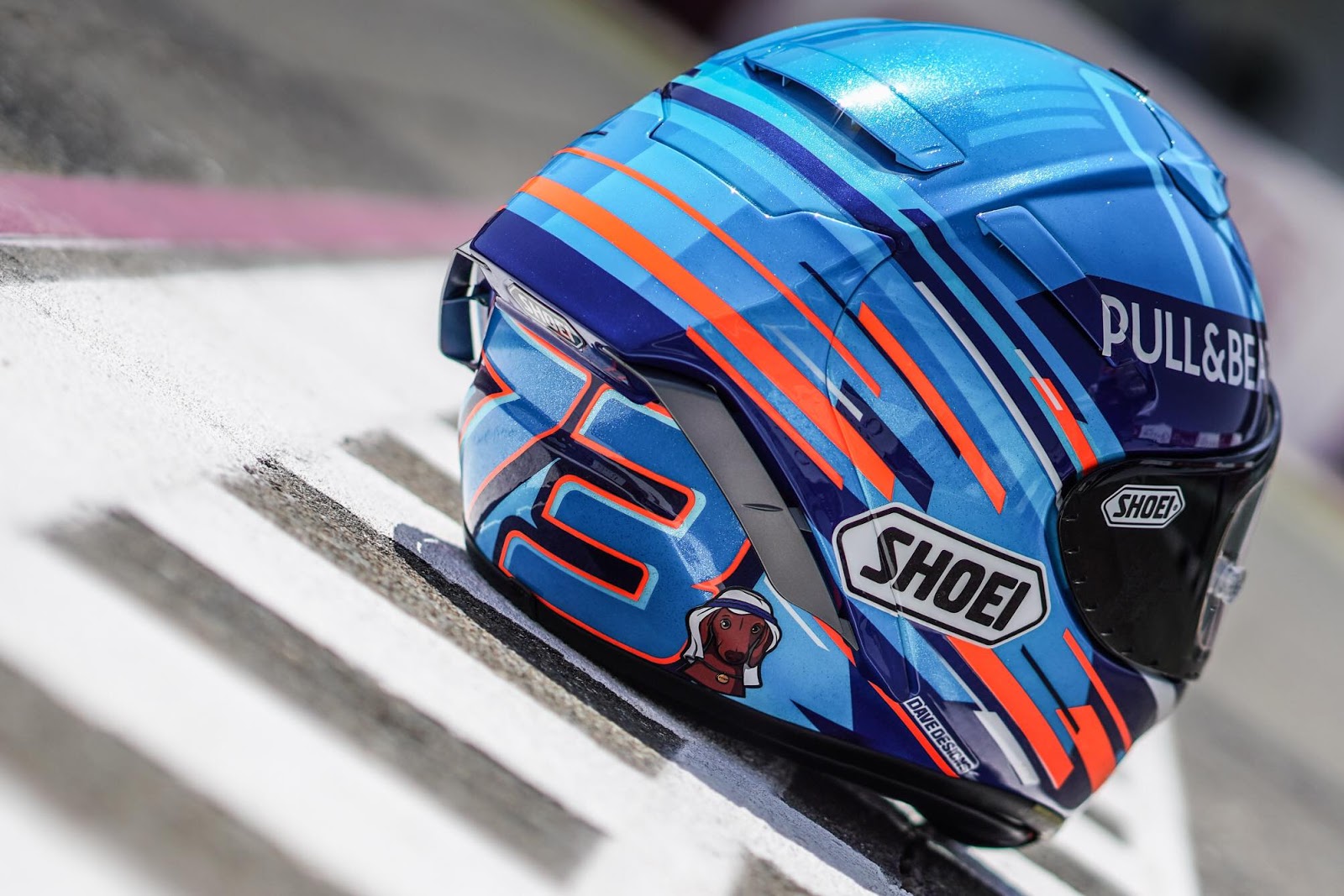 Racing Helmets Garage: Shoei X-Spirit III A.Márquez 2019 by Dave Designs