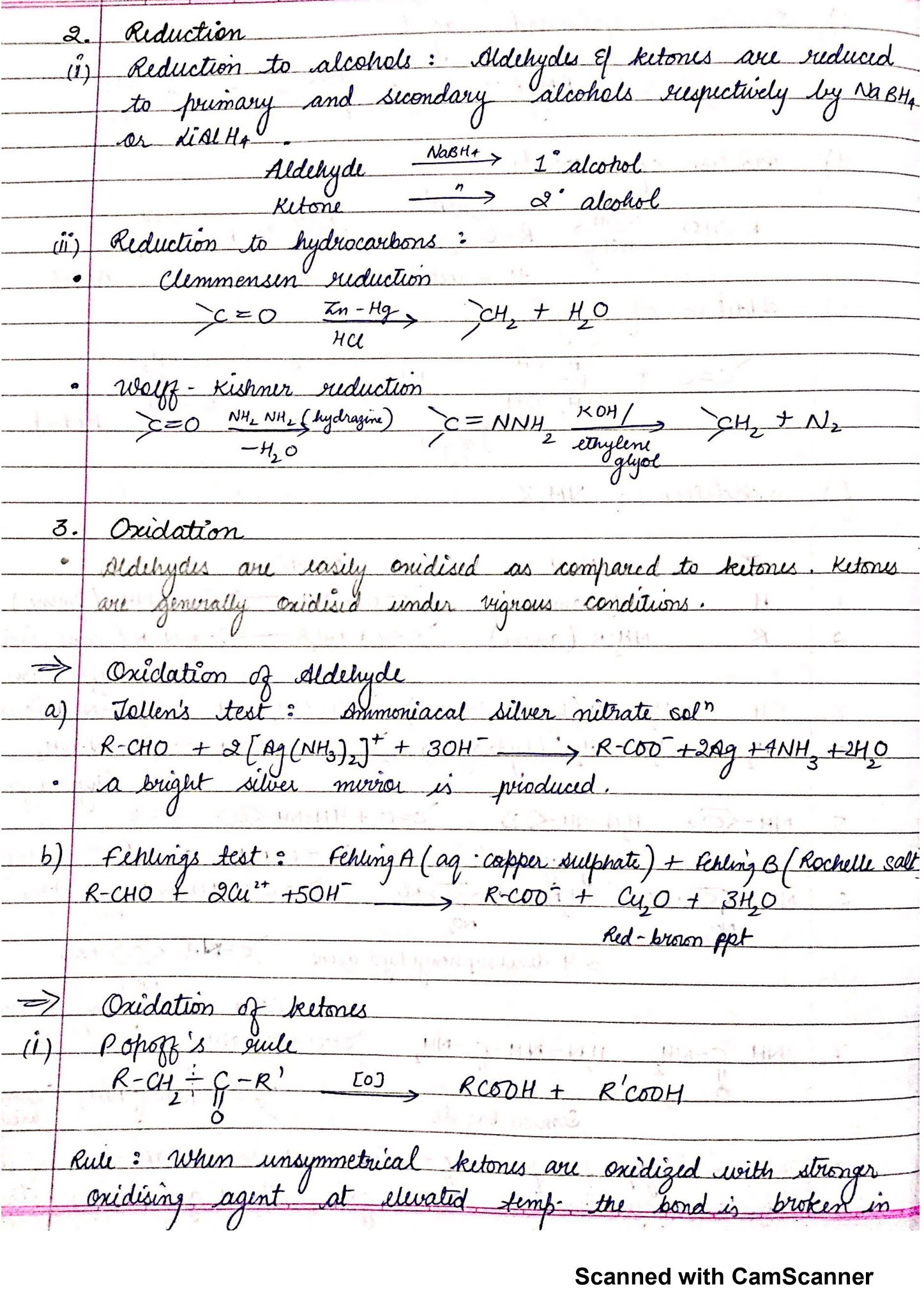 Chemistry Chapter 12- Aldehydes, Ketones and Carboxylic Acids Class 12 ...