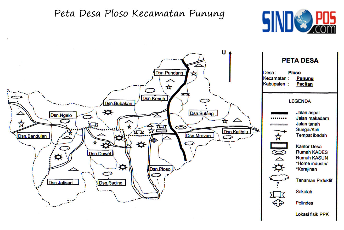 Contoh Profil Desa & Kelurahan, Desa Ploso Kecamatan Punung Kabupaten ...