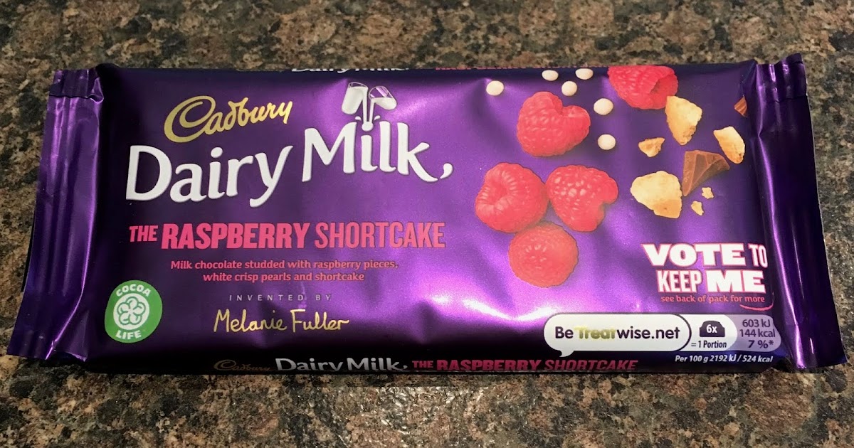 FOODSTUFF FINDS: Cadbury Dairy Milk - The Raspberry Shortcake ...