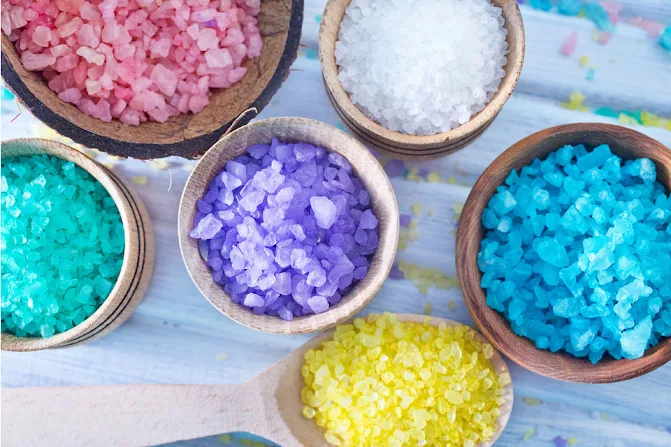 Sales de Colores y sus Usos Magicos - Visualizar