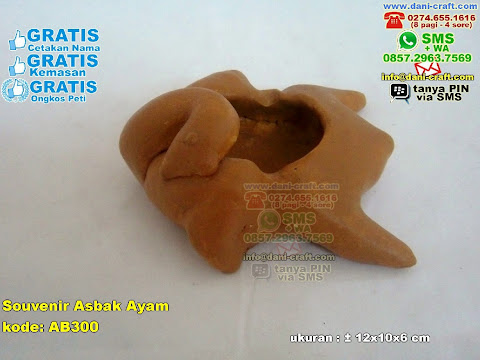 Souvenir Asbak Ayam / ingkung ayam | Souvenir Pernikahan