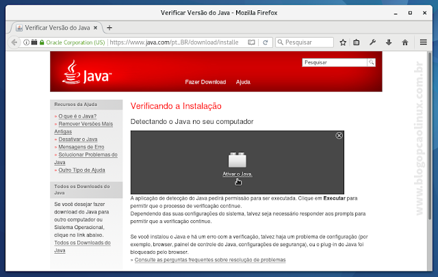 Instalando o Oracle Java Development Kit (JDK) no Fedora