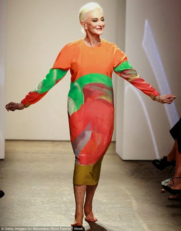 SEE The World's Oldest Super Model At 83 - Information Nigeria