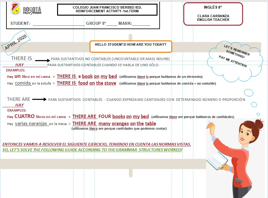 FUNNY ENGLISH: ACTIVITIES EIGHTH GRADE