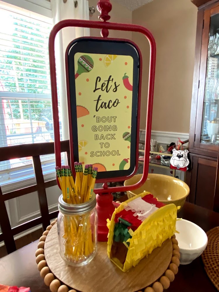 Taco 'Bout going Back to School - My Glittery Heart