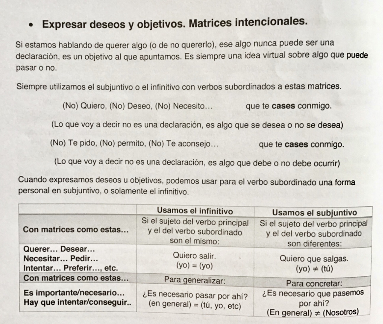 El subjuntivo I: Ojalá que llueva café en el campo
