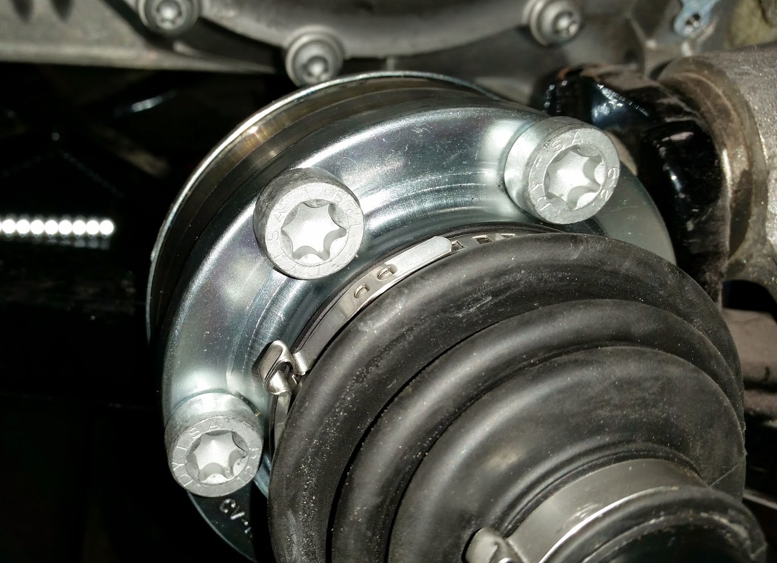 Super Car Build: Mount Half Shafts