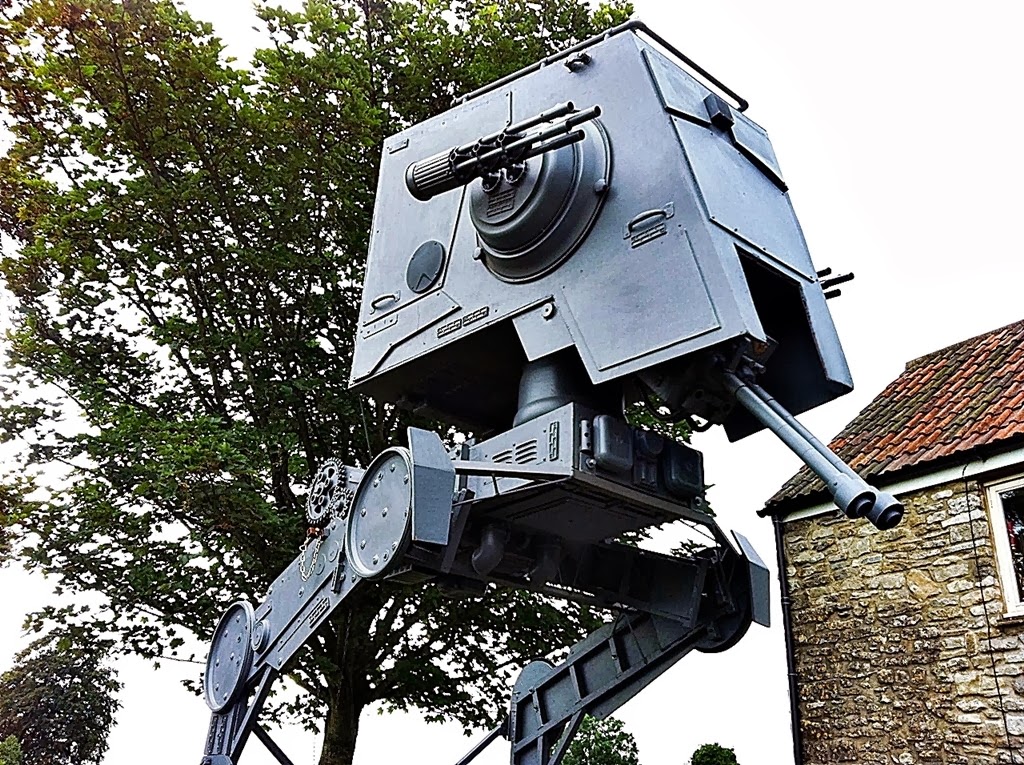 AT-ST a escala real | La Guarida Geek