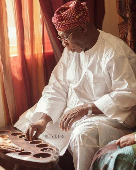 TY Bello shares portraits of former president, Olusegun Obasanjo
