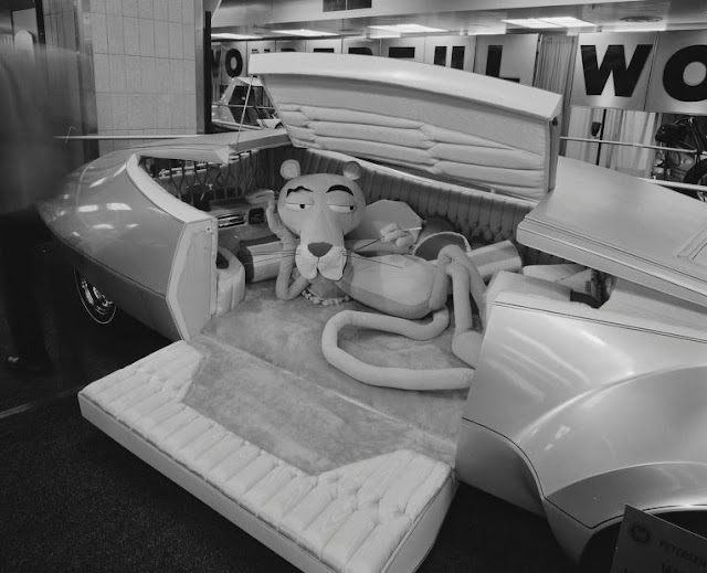 Just A Car Guy: the Pink Panthermobile has been restored and is in the ...