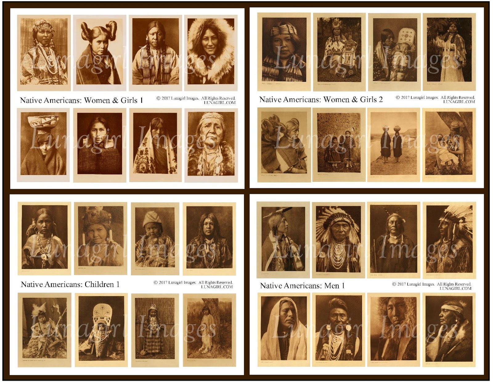 Lunagirl Moonbeams by Lunagirl Vintage Images: New Digital Collage ...