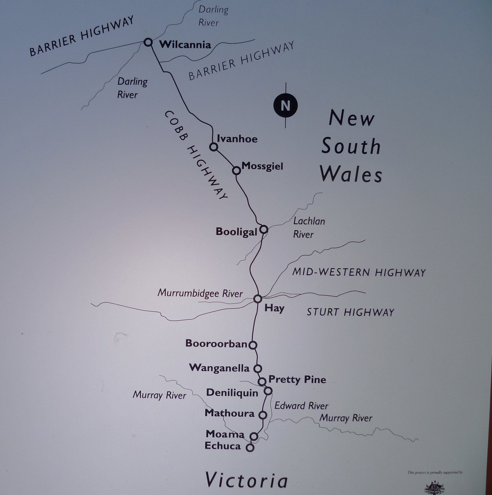 Witchwae on the Move: Mathoura - NSW - Start of the LONG PADDOCK