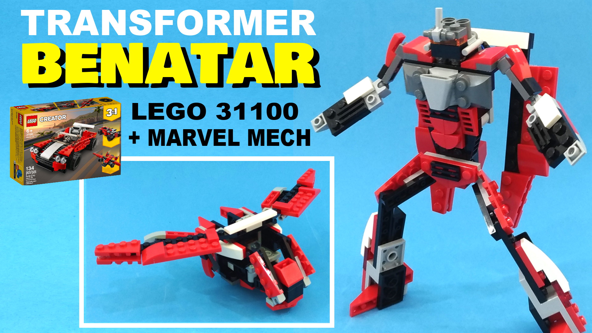 Alanyuppie's LEGO Transformers: Video Tutorial: Transformer Benatar ...